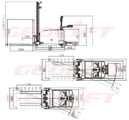 Counter Balance Electric Stacker - CBES12 Series Supplier Malaysia ...