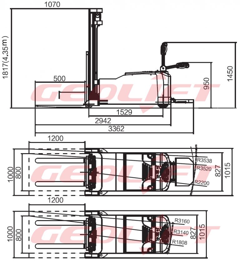 Counter Balance Stacker - CBES16 Series Supplier Malaysia | Counter ...