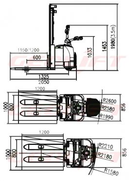 Electric Stacker - ES14 Series Supplier Malaysia | Electric Stacker ...