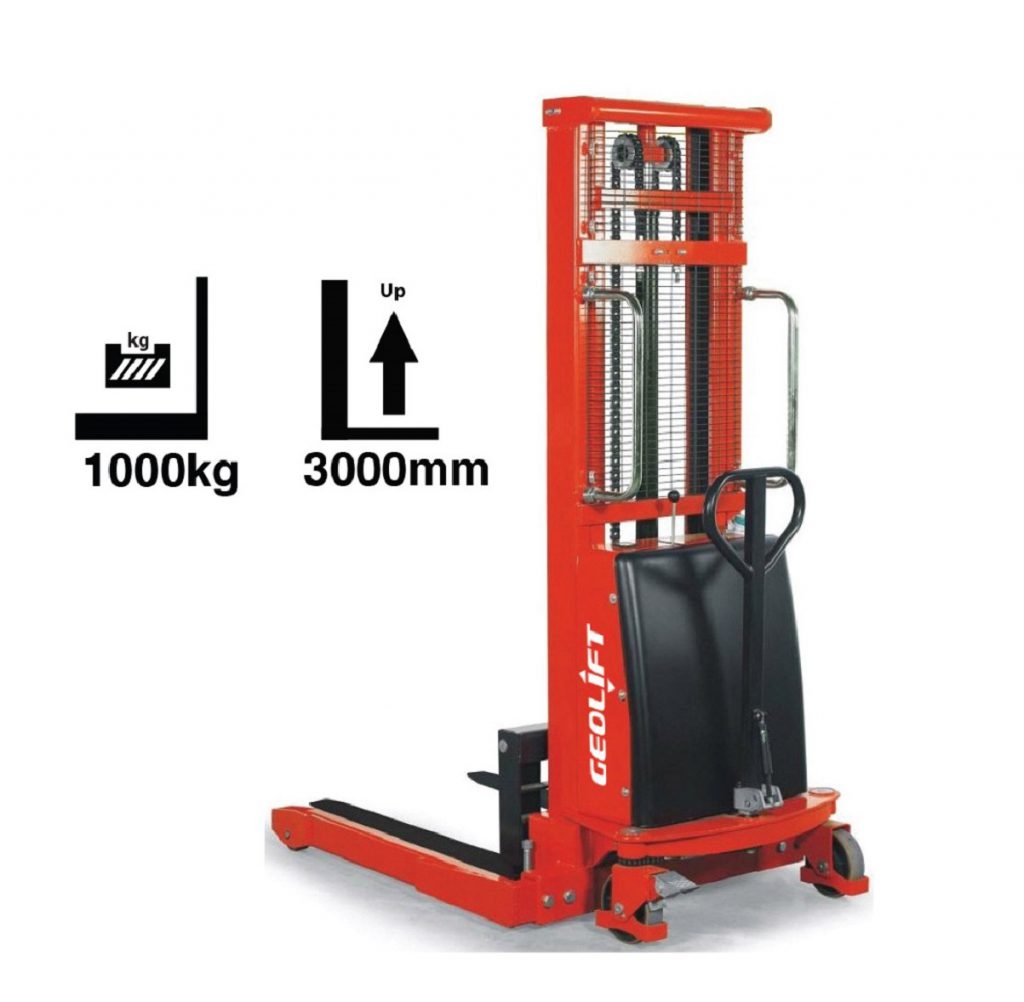 Semi Electric Straddle Leg Stacker 1000kg - SPW1030 Supplier Malaysia ...